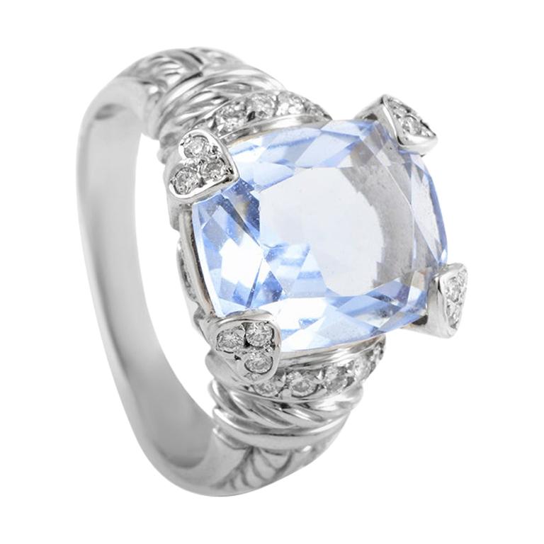 Judith Ripka Rolling Rings with Diamonds at 1stDibs