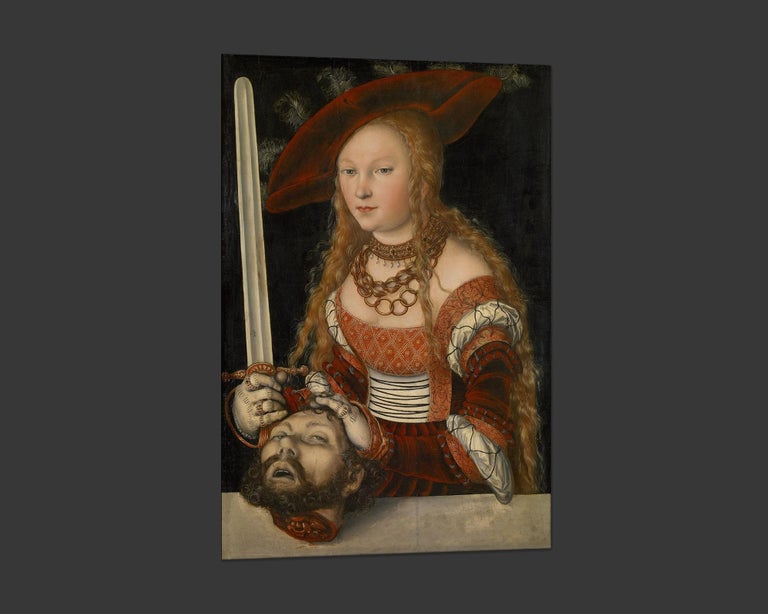 Judith with the Head of Holofernes, after Renaissance Oil Painting by ...