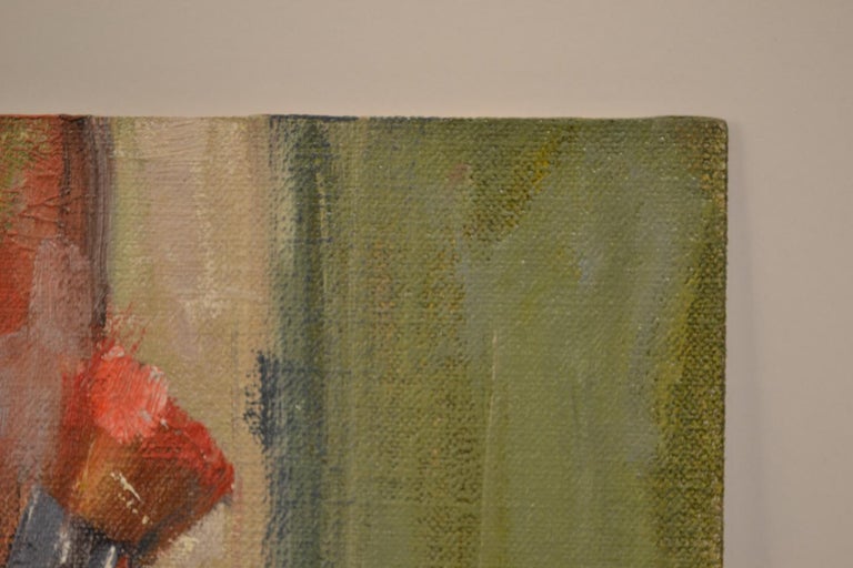 Judy Crowe - "Painter's Friends" Oil on Canvas on Board 10 x 12 Still ...