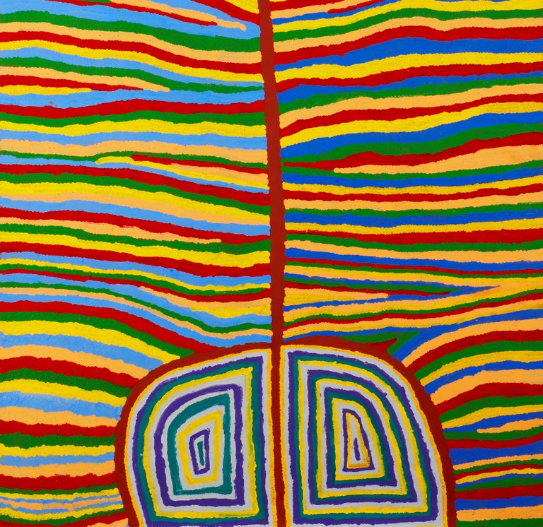 Judy Watson - Aboriginal Painting by Judy Watson - Napangardi For Sale ...