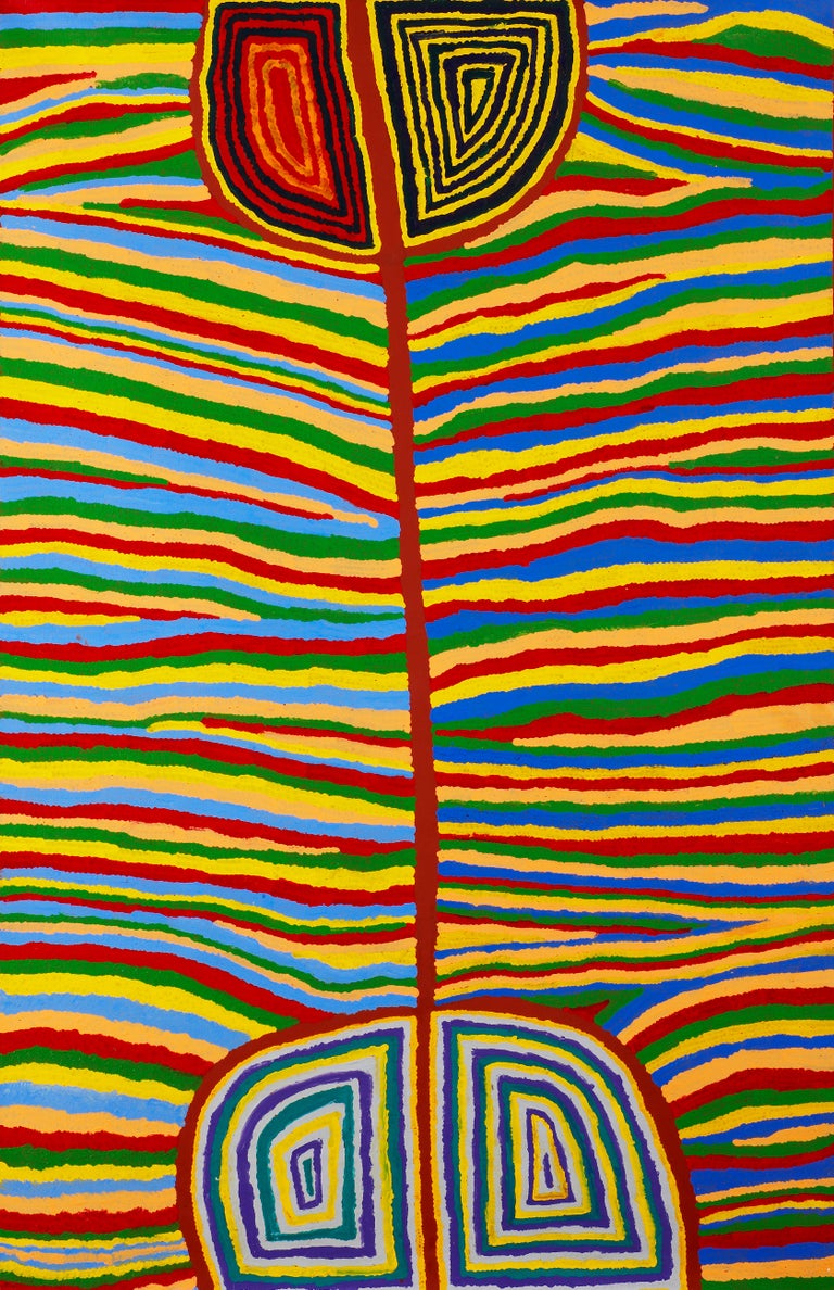 Judy Watson - Aboriginal Painting by Judy Watson - Napangardi For Sale ...