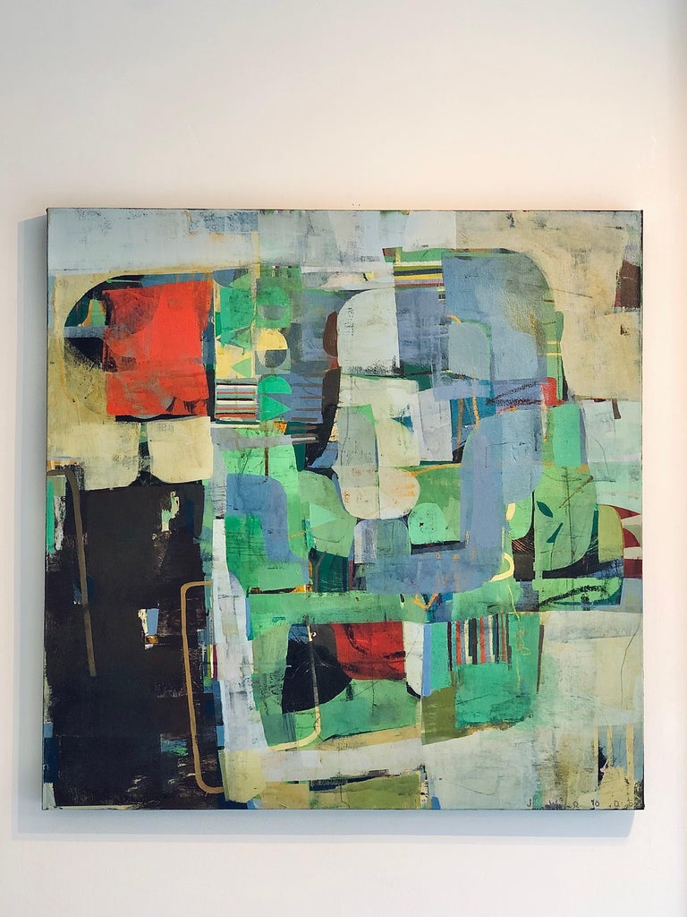 Judy Woods - Fair and Square - Abstract expressionist composition ...