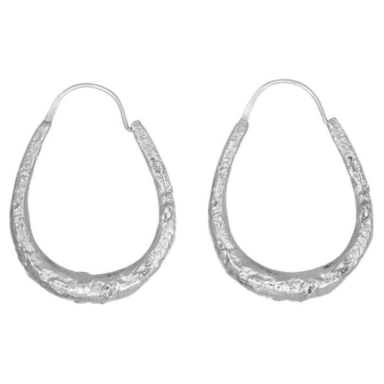 Jug Earrings 24ct silver-plated bronze and the ear pin made of silver ...