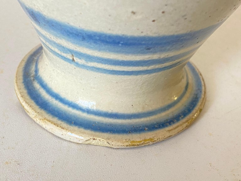 Jug in Pottery Beautiful Old Patina, France 18th Century, Quimper HR ...
