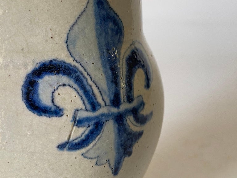 Jug in Pottery Beautiful Old Patina, France 18th Century, Quimper HR ...