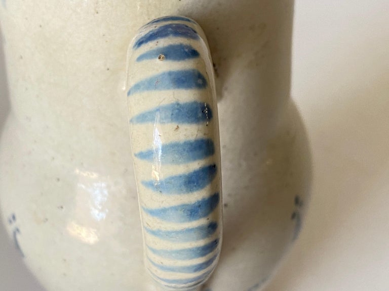 Jug in Pottery Beautiful Old Patina, France 18th Century, Quimper HR ...