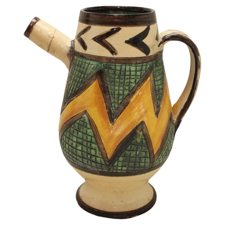 Jug or Pitcher by Ugo Zaccagnini For Sale at 1stDibs