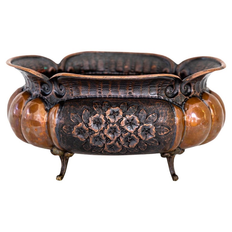 Jugendstil Flower Pot Vienna Around 1907 For Sale at 1stDibs