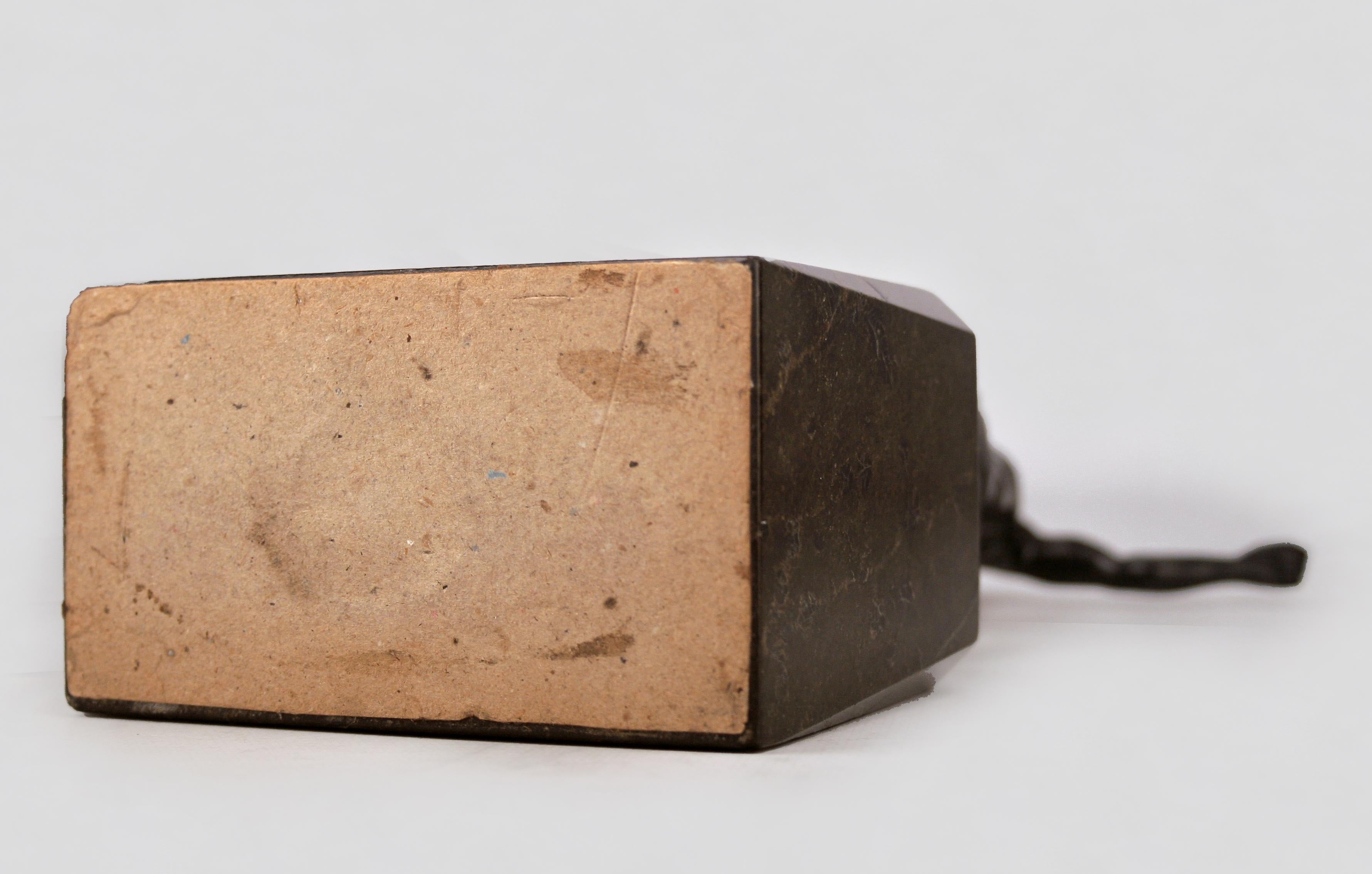 Jugendstil German Bronze Sculpture of Athlete Throwing a Ball by ...