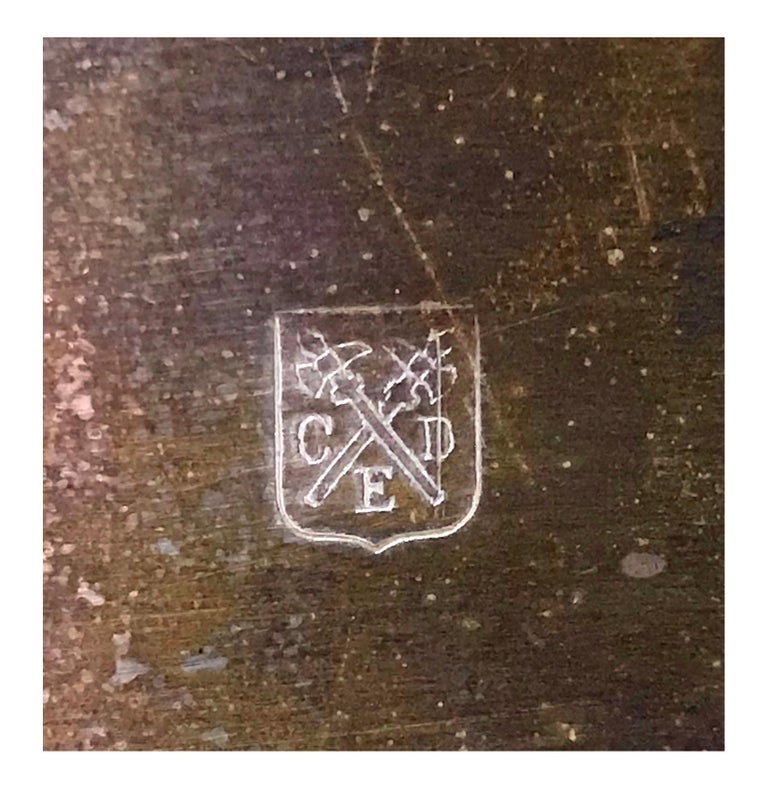 Jugendstil Nouveau Secessionist Brass Box Carl Deffner Germany, circa ...