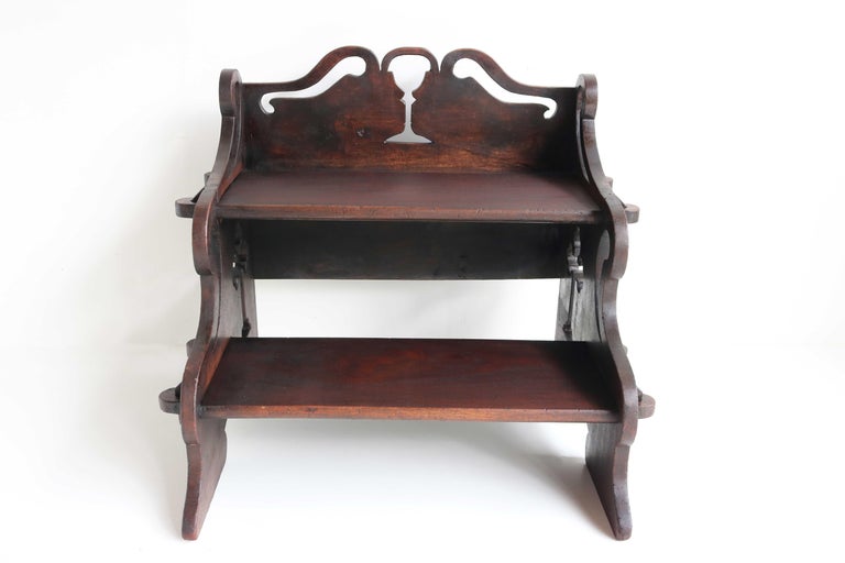 Jugendstil prayer chair or altar, side table/display table/stairs Ca ...