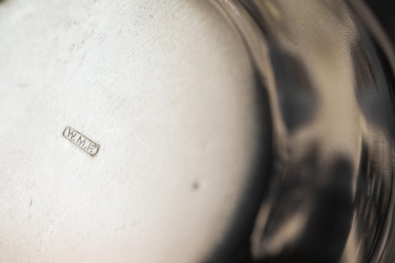 Jugendstil WMF Breakfast Set Silvered, circa 1908 For Sale at 1stDibs