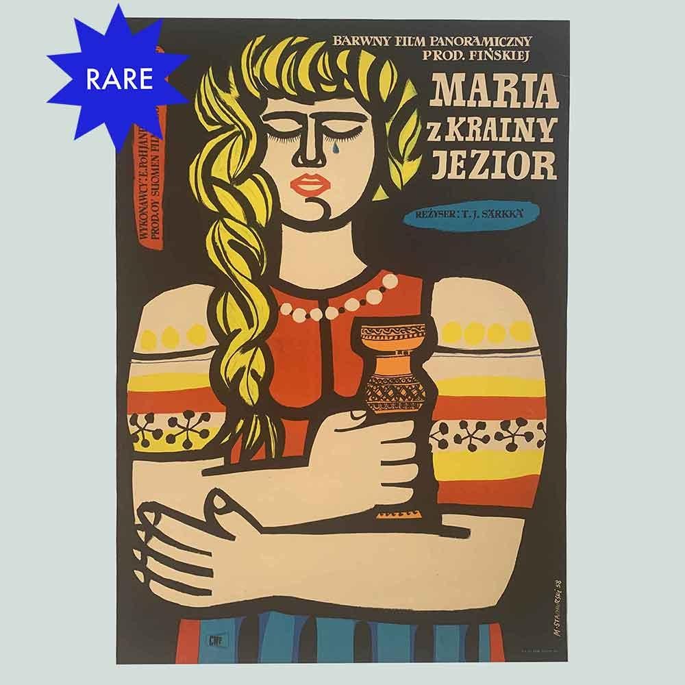 Juha, Vintage Polish Movie Poster by Marian Stachurski, 1958 For Sale ...