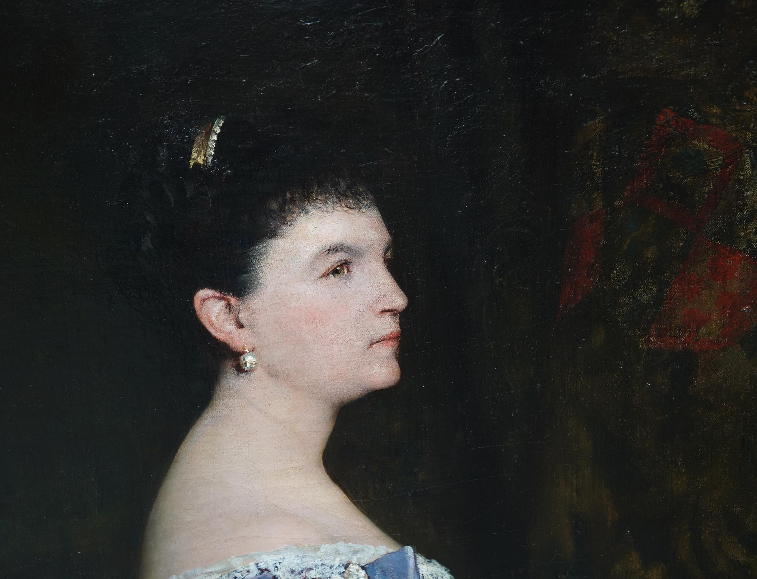 Jules Elie Delaunay - La Marquesa De Escombreras - French 19thC art ...