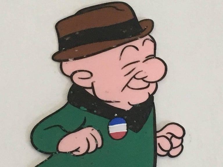 Jules Engel - Mr. Magoo Original Vintage Animation Cel Hand Drawing ...