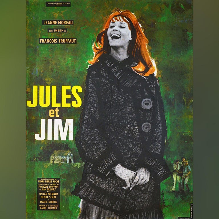 "Jules Et Jim" '1962' Poster For Sale at 1stdibs