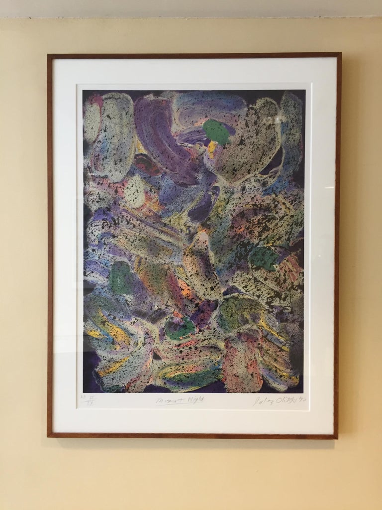 Jules Olitski - Mozart Nights For Sale at 1stDibs