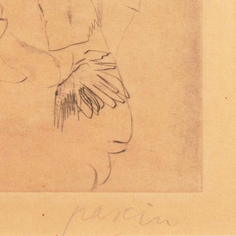 Jules Pascin - School of Paris etching, 'At the Cafe' by the Prince of ...