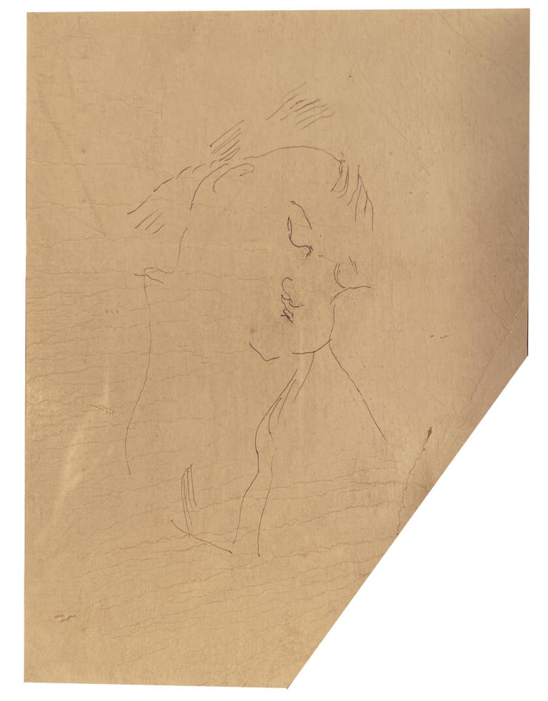 Jules Pascin - Sleeping Figure For Sale at 1stDibs