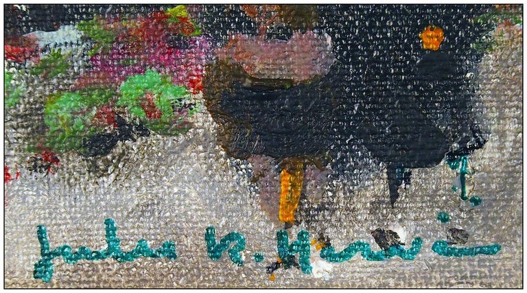 Jules René Hervé - Jules Herve Original Oil Painting On Canvas Paris ...
