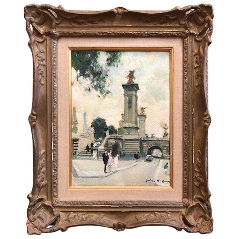 Jules René Hervé - Paris Street Scene at 1stDibs