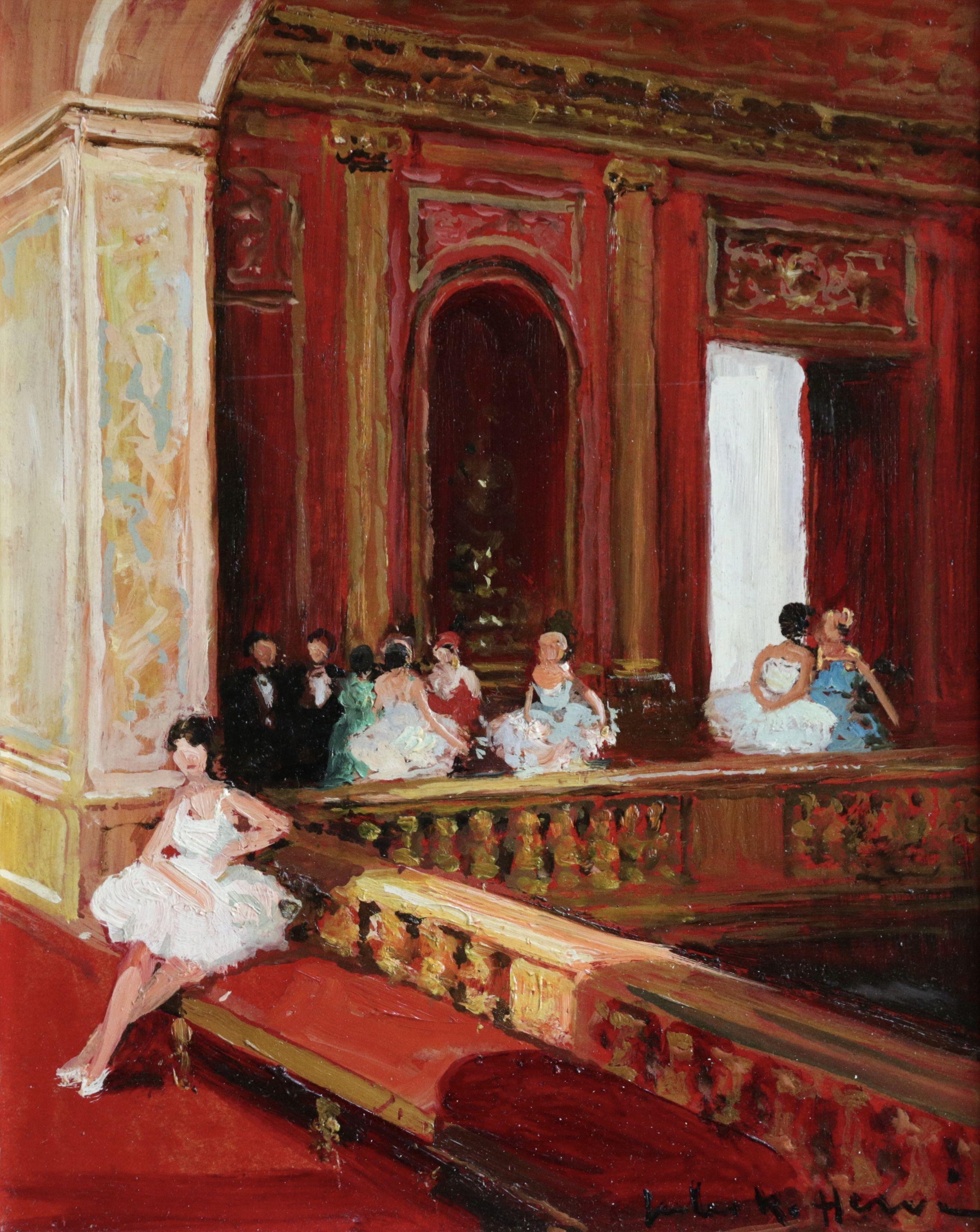 Jules René Hervé - The Interval - Opera Garnier at 1stDibs