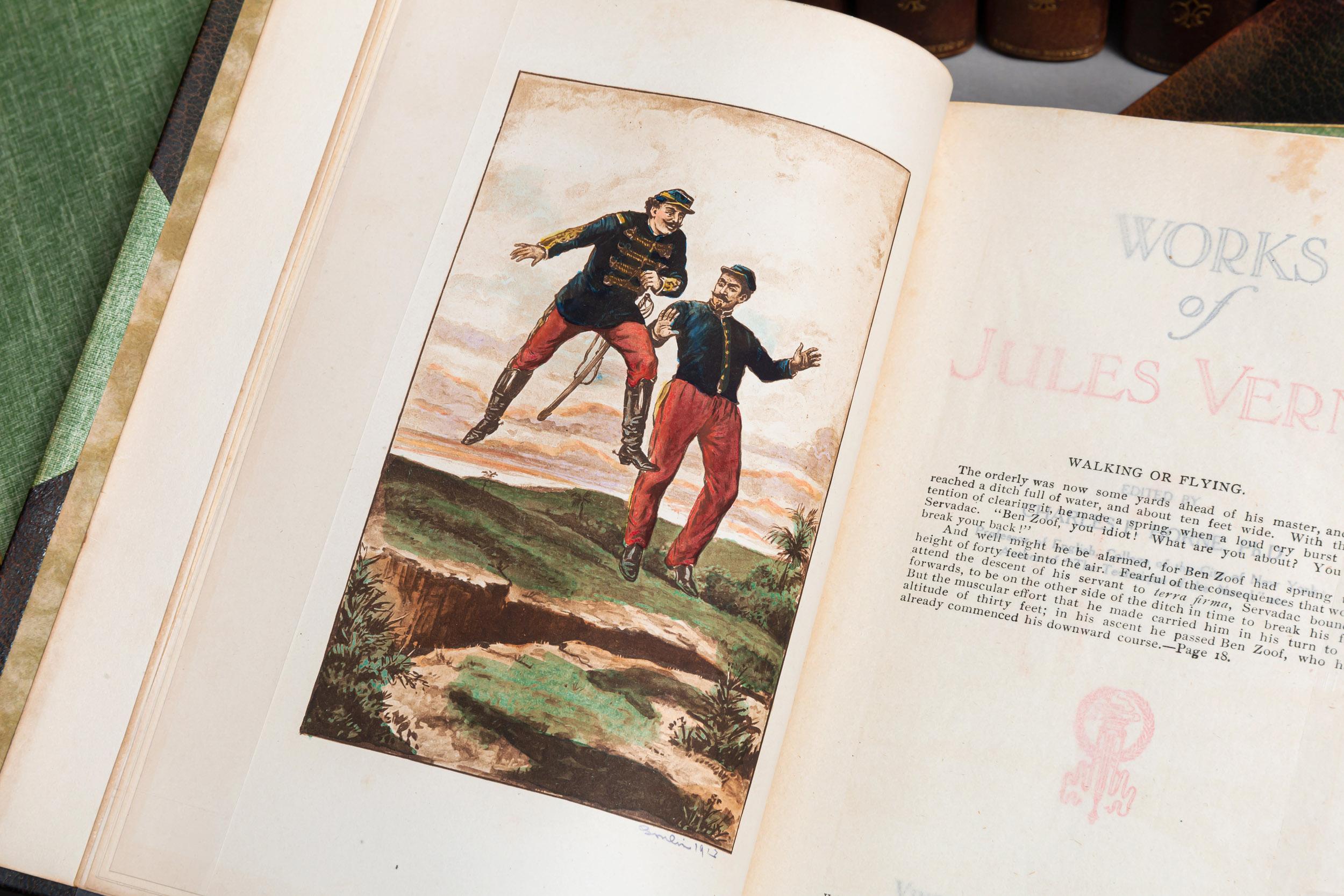 Jules Verne, Complete Works at 1stDibs | complete works of jules verne