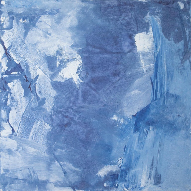 Julia Contacessi - "Indigo Child," Abstract Painting at 1stDibs
