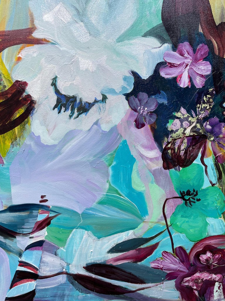 Julia Hacker - Marvelous Day, Abstract Painting For Sale at 1stDibs