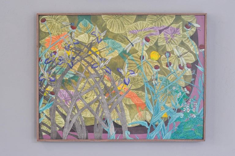 Julia Lucey - Frogs and Dragonflies For Sale at 1stDibs