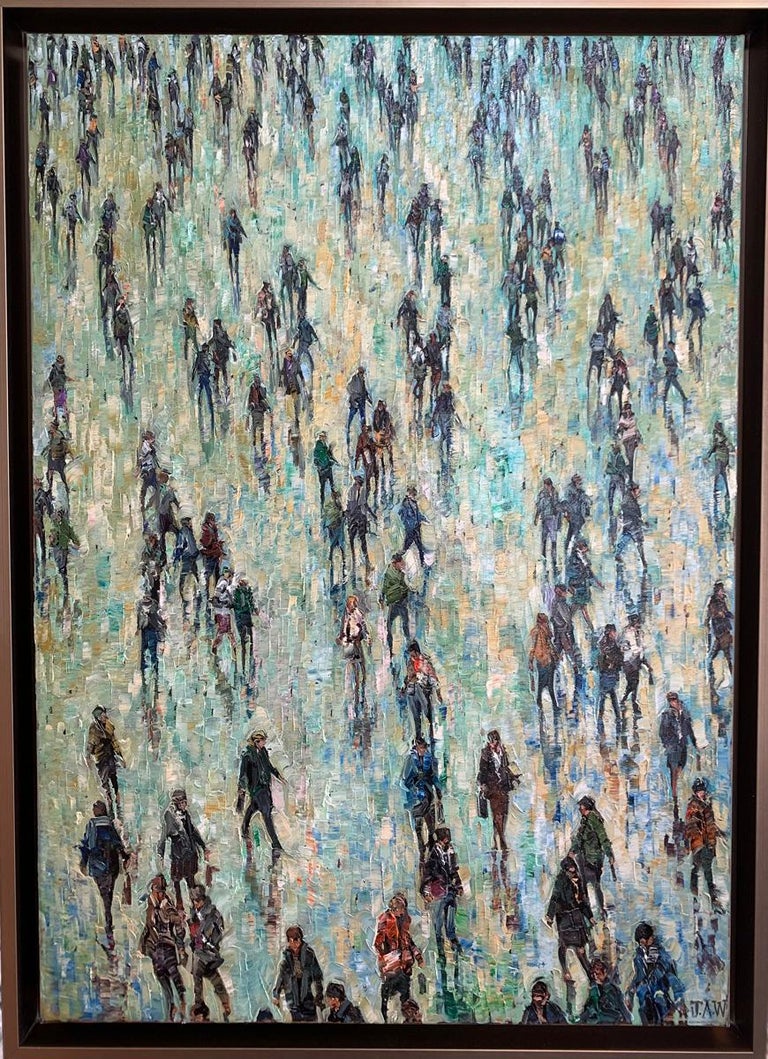 Julia Whitehead - Populate - Crowds City Street Views Cityscapes People ...