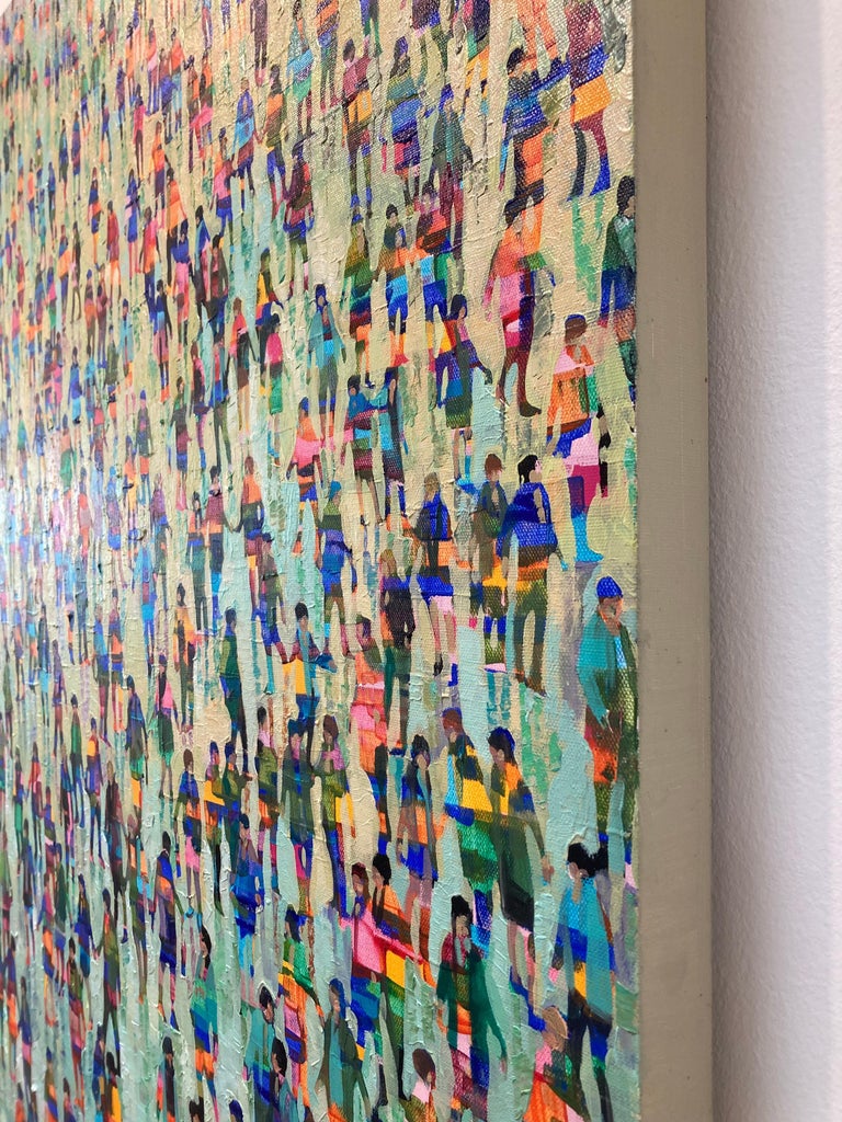 Julia Whitehead - Pride of Place - Colourful and Figurative / Crowded ...