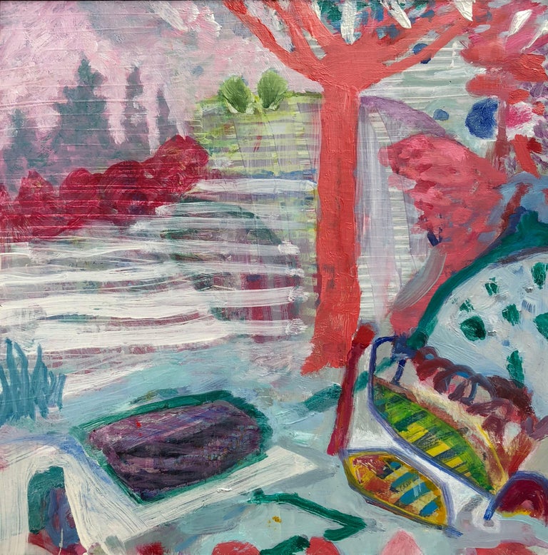 Julian Hatton - Misty - Julian Hatton (Abstract Painting) For Sale at ...