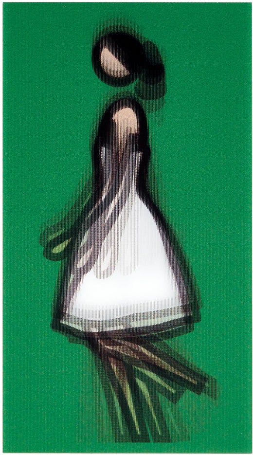 Julian Opie - Amelia -- Lenticular, Woman Figure, Moving, Pop Art by ...