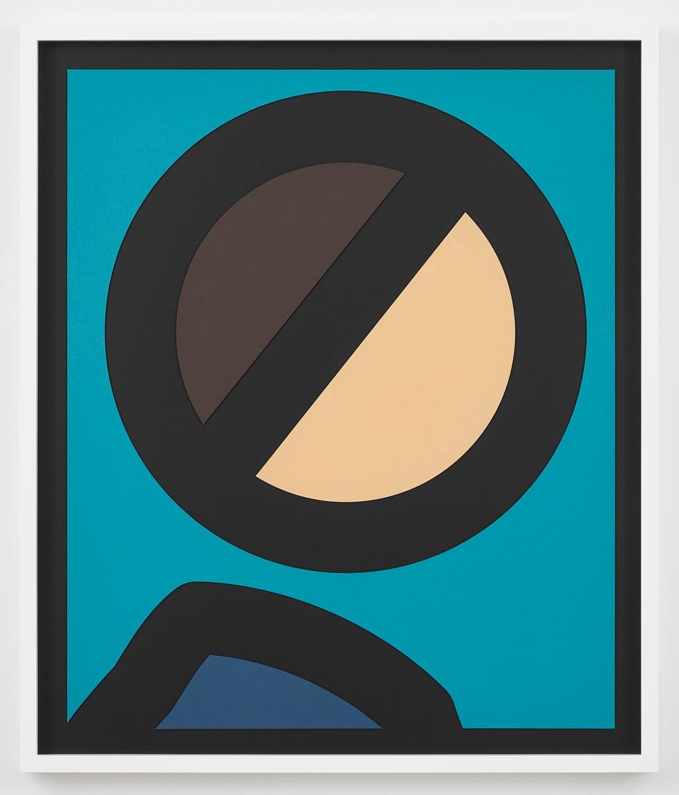 Julian Opie - Paper Head 7 - Julian Opie, Paper, Relief, Heads ...