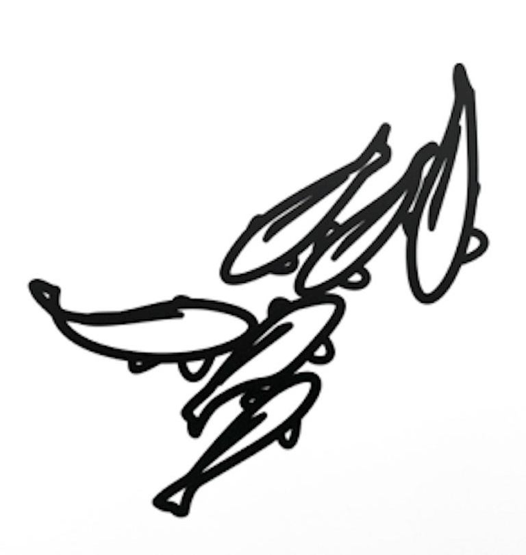 Julian Opie - Carp 1, from Nature 1 Series For Sale at 1stDibs