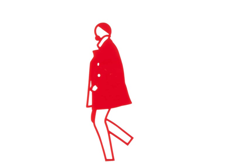 Julian Opie - Jeremy -- Sculpture, Man Figure, Moving, Pop Art by ...
