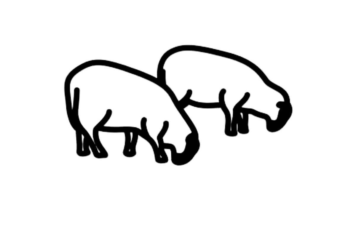 Julian Opie - Sheep 3, from Nature 1 Series For Sale at 1stDibs