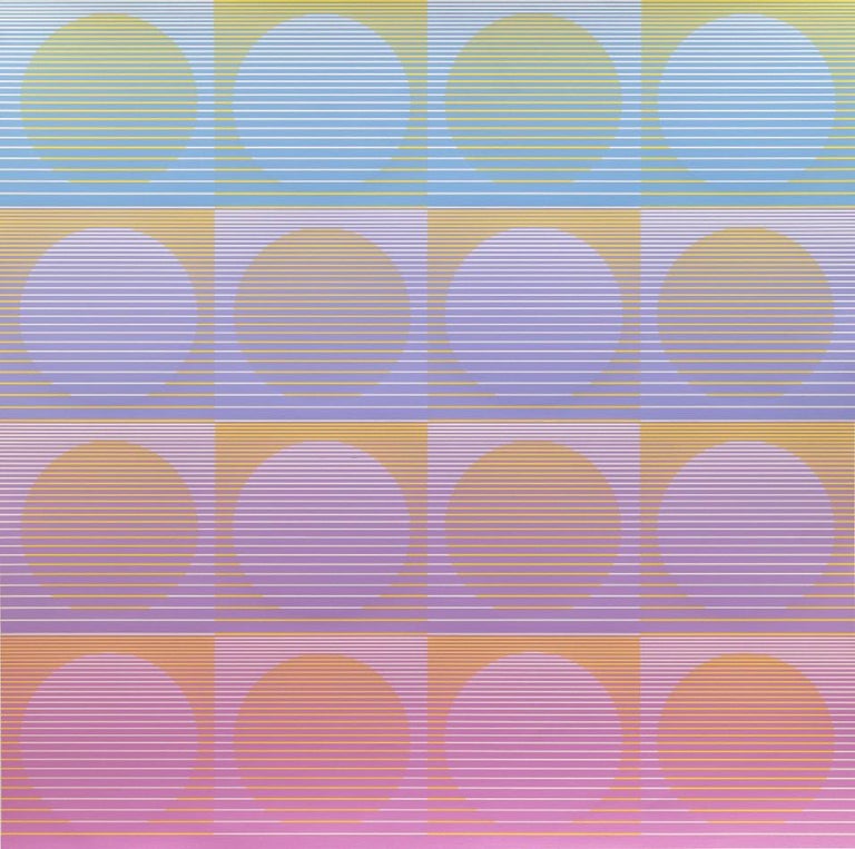 Julian Stanczak - Aerial from Twelve Progressions (Ed./90) For Sale at ...