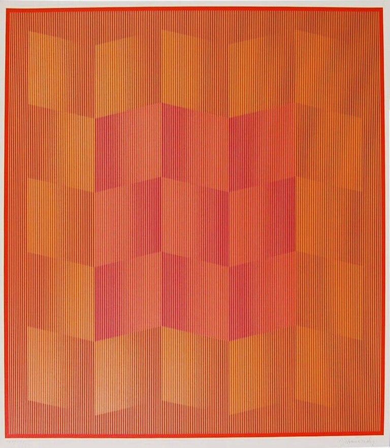 Julian Stanczak - Competing Systems, Julian Stanczak at 1stDibs