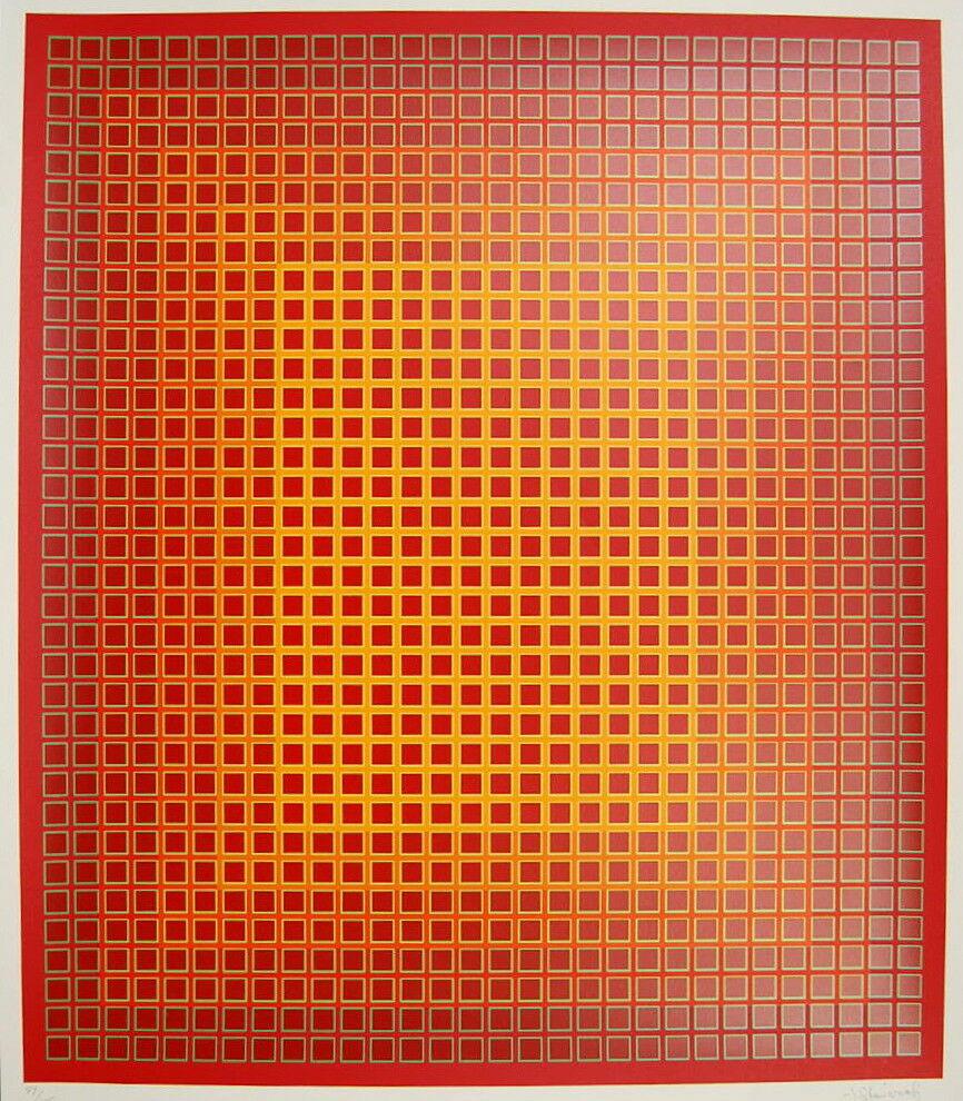 Julian Stanczak - Trespass For Sale at 1stDibs