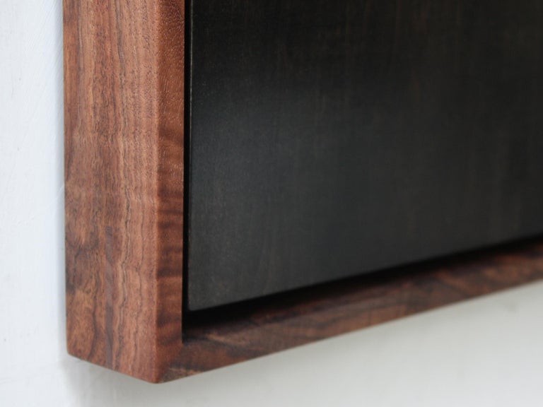 Julian Watts "New Moon" Black Painting at 1stDibs