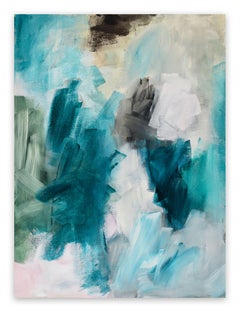 Julie Breton - Lush (Abstract painting) For Sale at 1stDibs