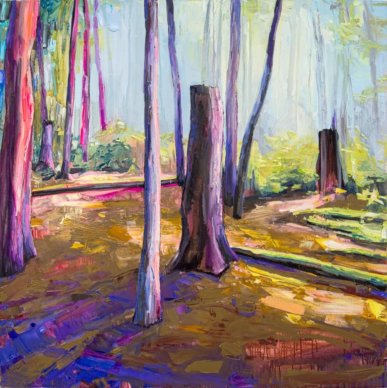 Julie Himel - Wings on Ether, Spirit on Wind - warm, vivid, gestural ...