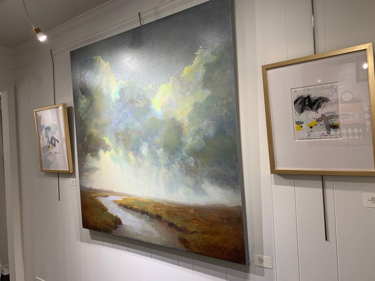 Julie Houck - Squall Line Julie Houck, Oil on Linen Post-Impressionist ...