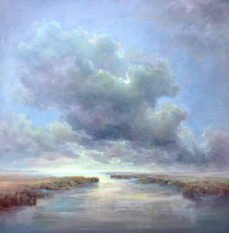 Julie Houck - 'Taking Flight', Post-Impressionist Oil on Linen ...