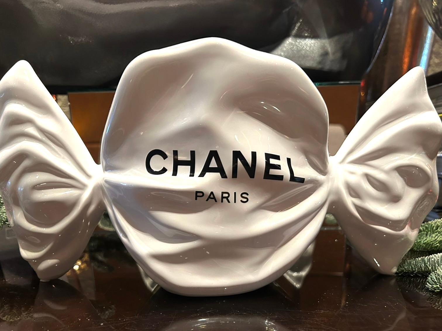 julie jaler - White CH Tribute Candy For Sale at 1stDibs