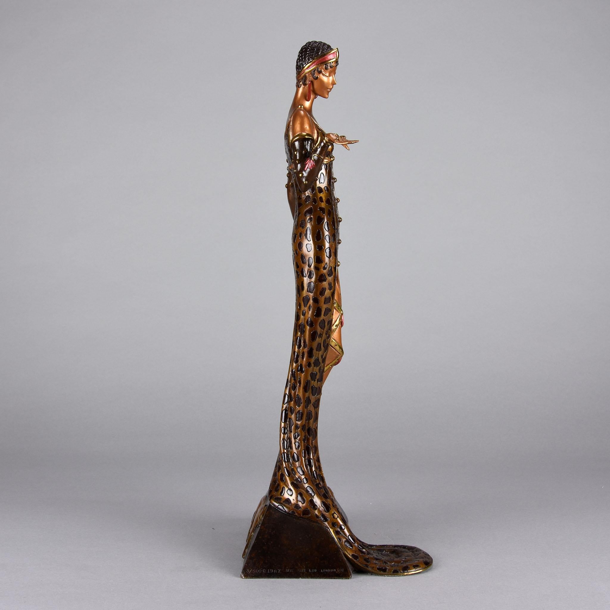 “Julietta” Limited Edition Bronze Sculpture by Erté, circa 1987 For ...