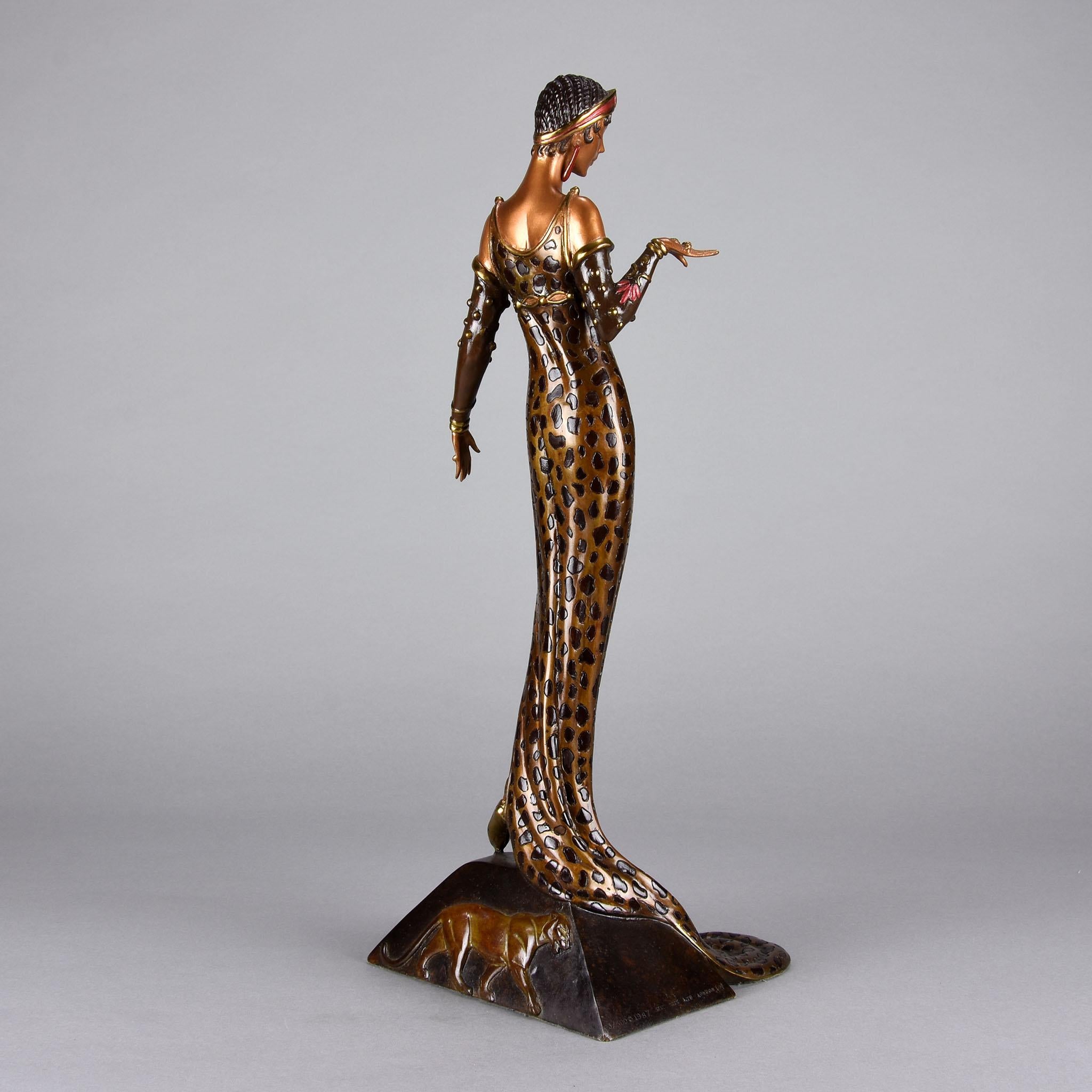 “Julietta” Limited Edition Bronze Sculpture by Erté, circa 1987 For ...