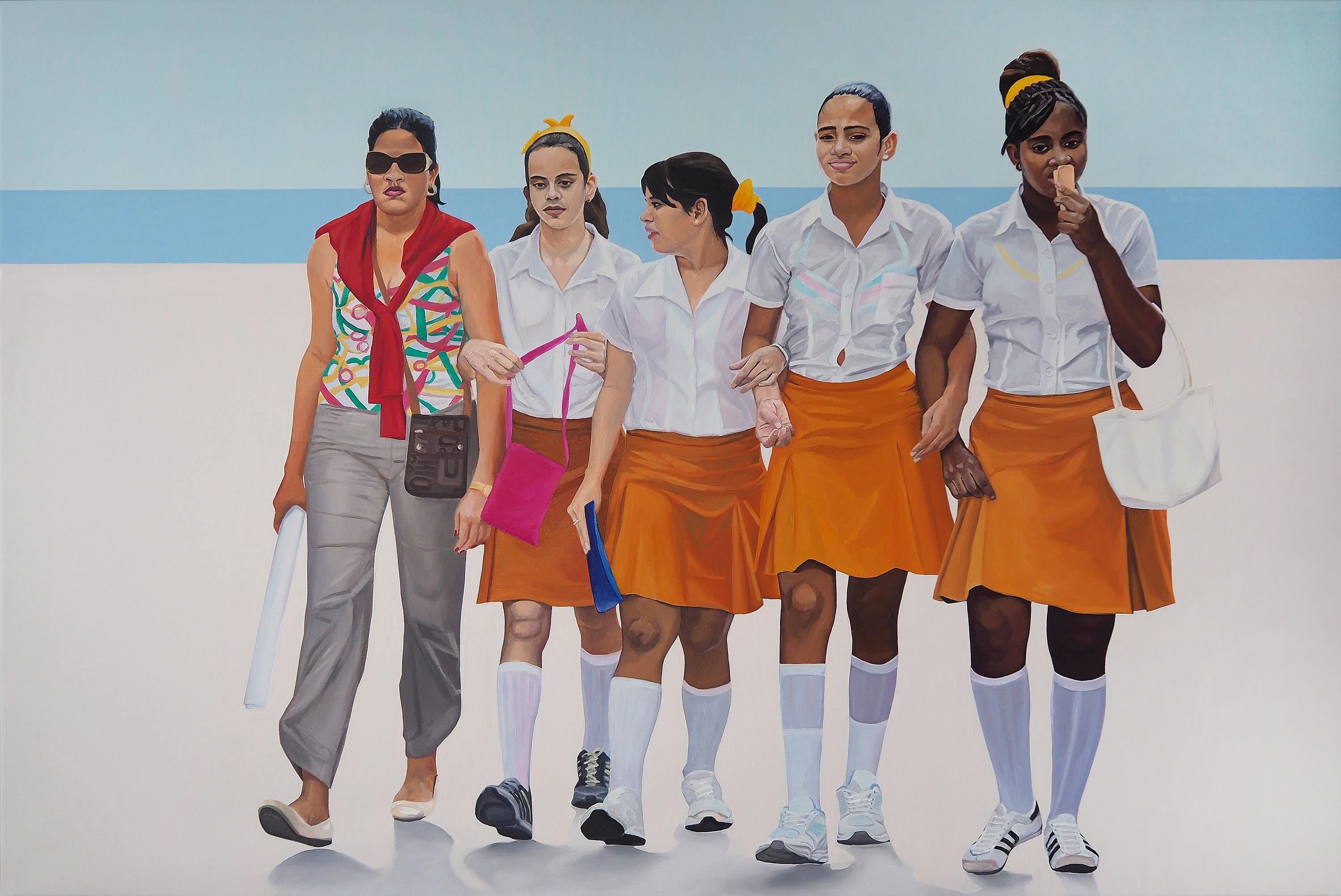 Julita Malinowska - Femininity - Contemporary Figurative Oil Painting ...